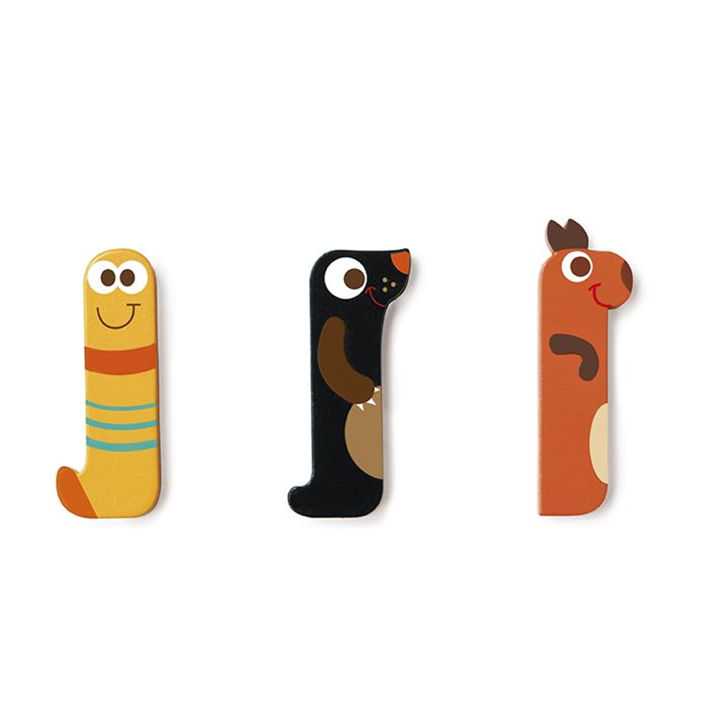 houten letters scratch | diverse kleuren inclusief dubbelzijdig plakband