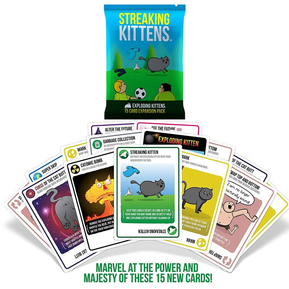 streaking kittens expansion | expansion voor exploding kittens