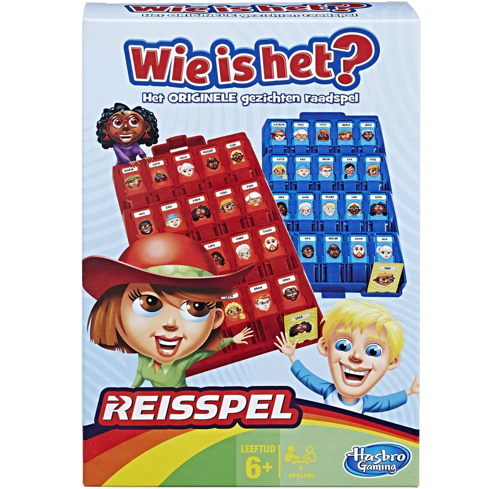 Hasbro Wie is het? reisspel | spellen
