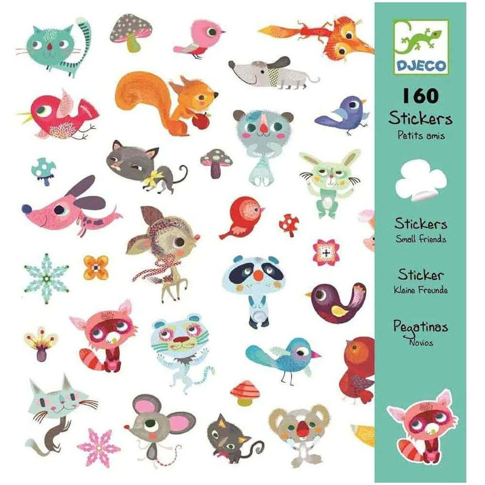 Djeco stickers kleine vrienden | creatief | stickers