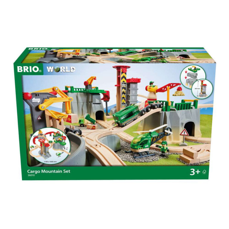 Brio cargo mountain set | houten treinbaan