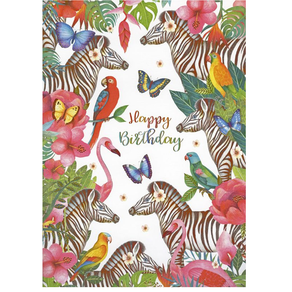 kaart a4 happy birthday