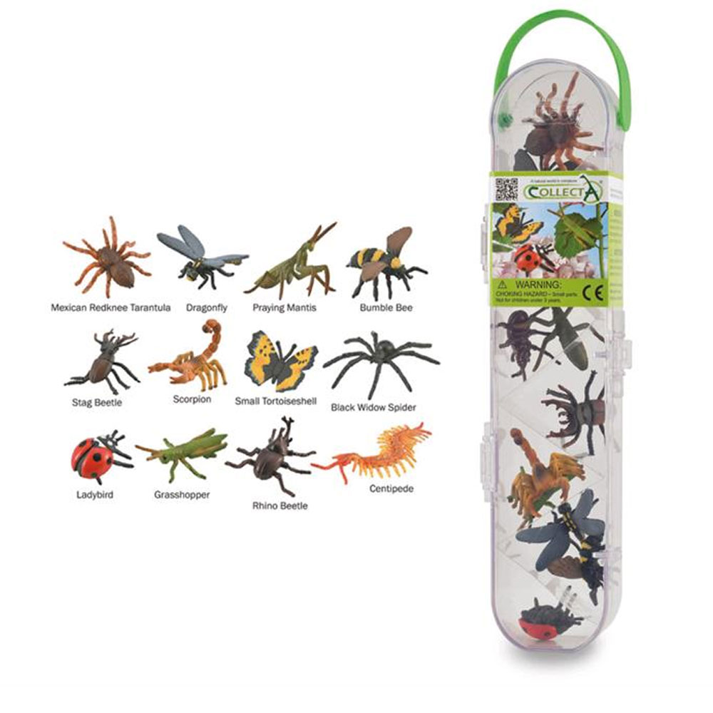 Collecta Set Met 12 Mini insecten - Gone With The Wind