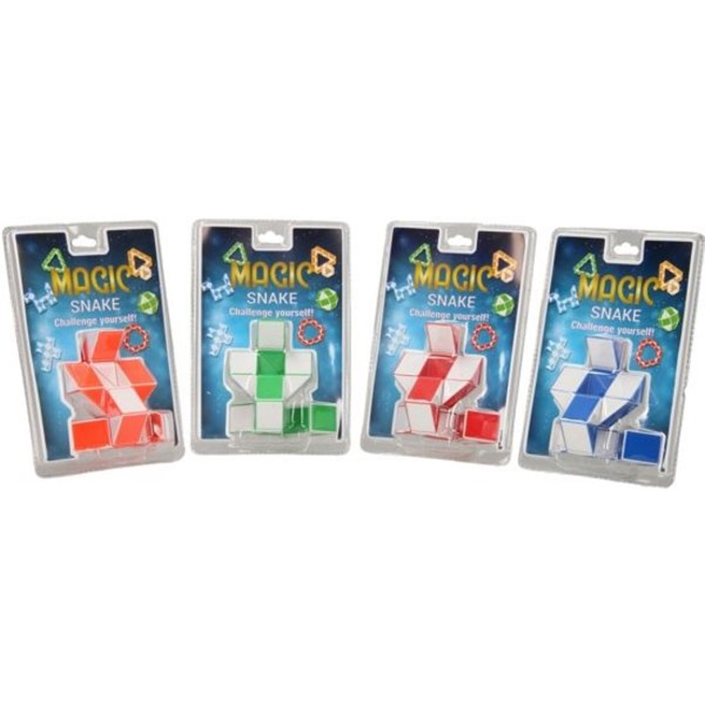 Magische slang op kaart