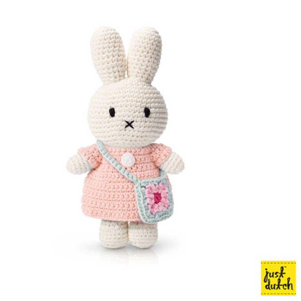 Nijntje pastel roze jurk met handtas | Nijntje | Miffy
