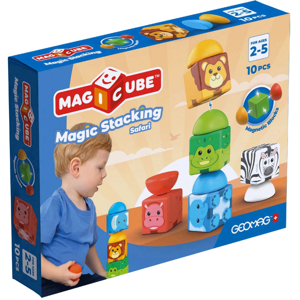 Geomag Magicube magic stacking safari