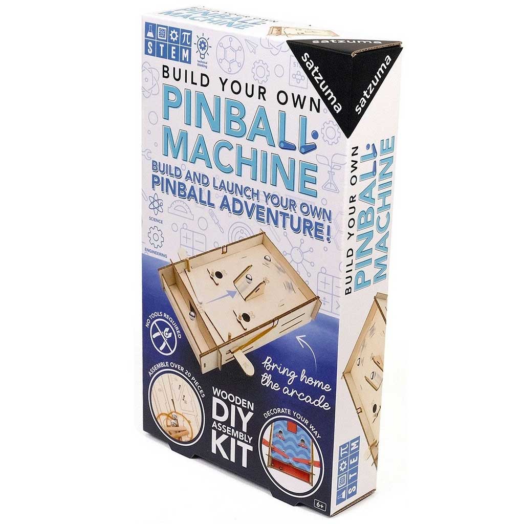 Satzuma Build your own pinball machine | knutselen
